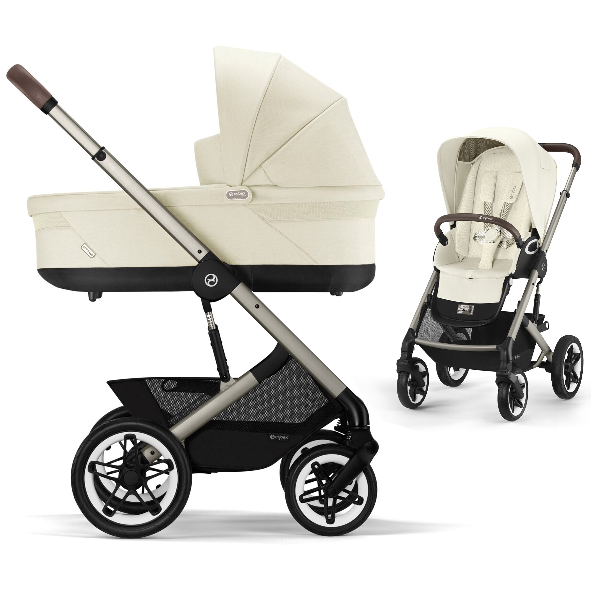Cybex Talos S Lux 2023 Seashell Beige wózek dziecięcy 2w1