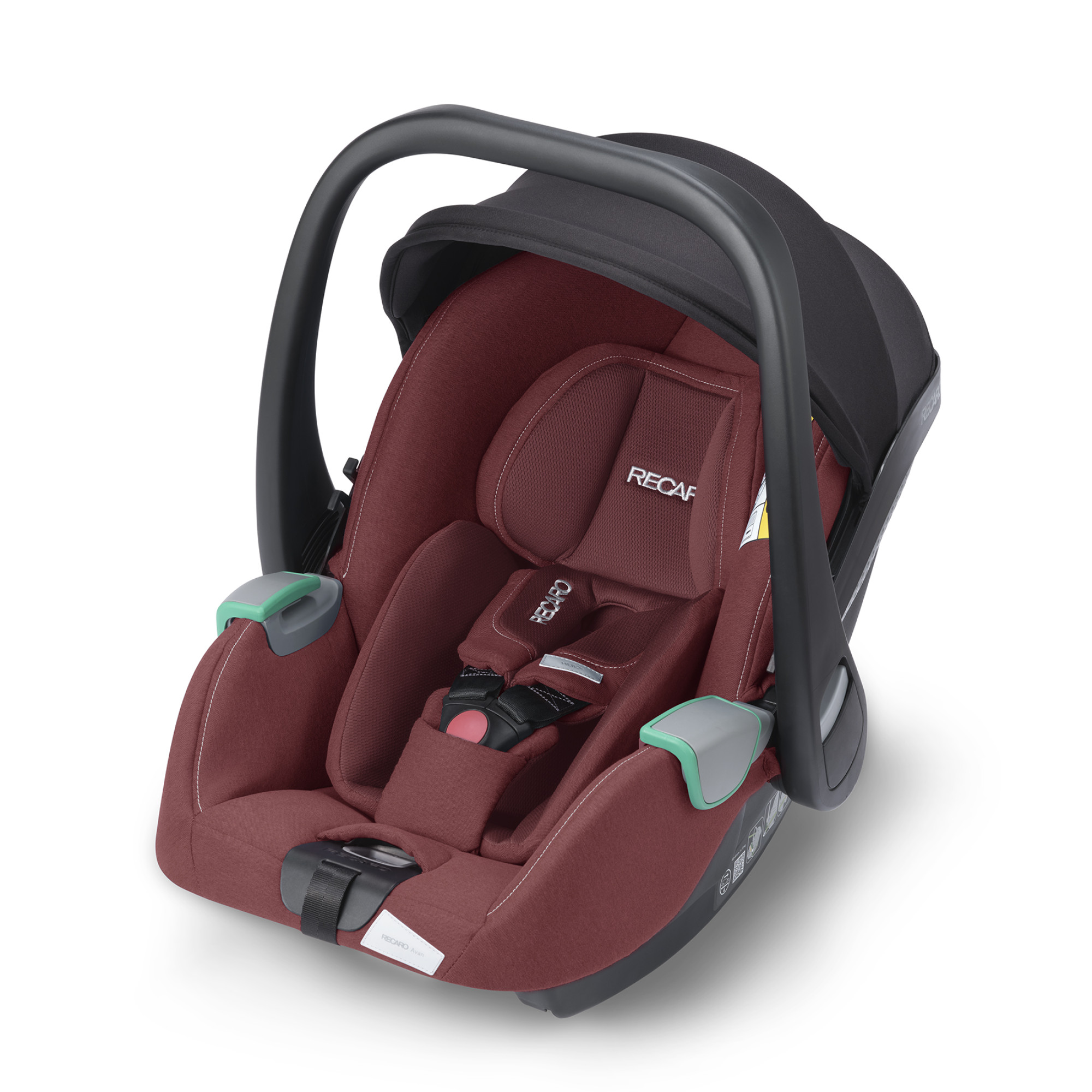 Recaro Avan i-Size Iron Red fotelik samochodowy dla niemowląt kup w ...
